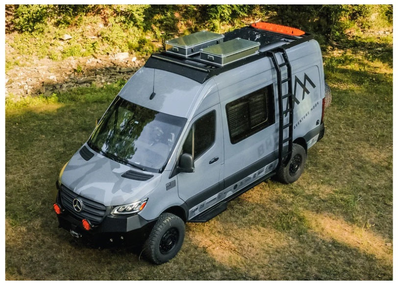 Mercedes Sprinter & Sprinter Revel (2014+) DRIFTR Roof Rack – Blue ...